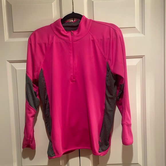 Danskin | Tops | Danskin Hot Pink Spandex Blend Exercise Workout Wear ...